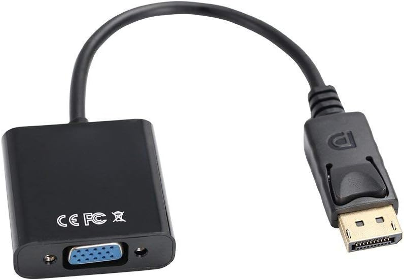 Amazon.com: DisplayPort to VGA Adapter,Toptekits 1080P 20 Pin DP ...