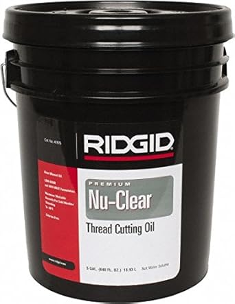 Ridgid 41575 Nu-Clear Thread Cutting Oil 5 gal: Amazon.com: Industrial ...