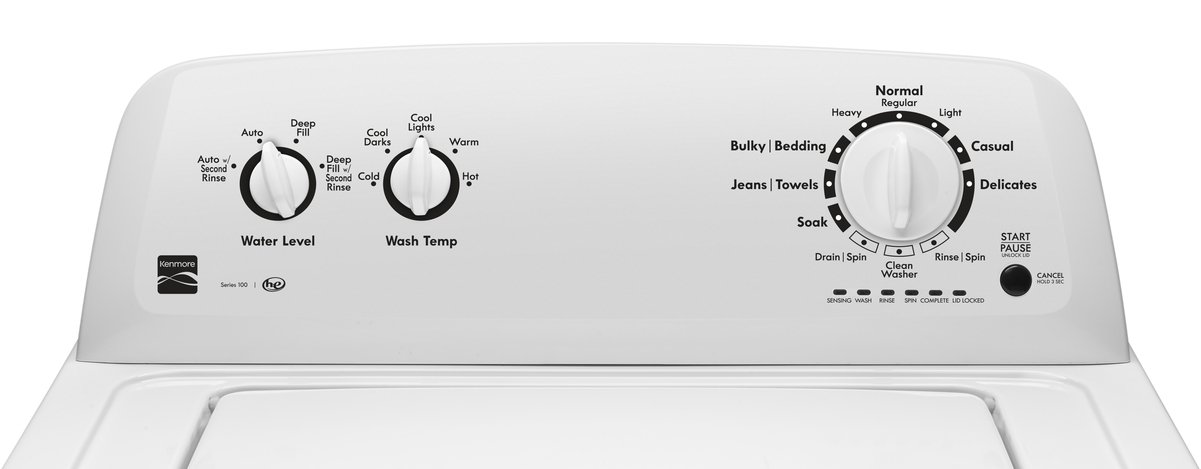 Mua Kenmore Top-Load Washer with Dual Action Agitator, Stainless Steel ...