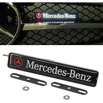 Amazon.com: MERCEDES CLEAR WINDSHIELD GLASS DECAL STICKER SIGNATURE ...