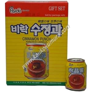 Amazon.com : Paldo Cinnamon Punch Giftset 238mL X 12 cans Gift set : Fruit Juices : Grocery ...