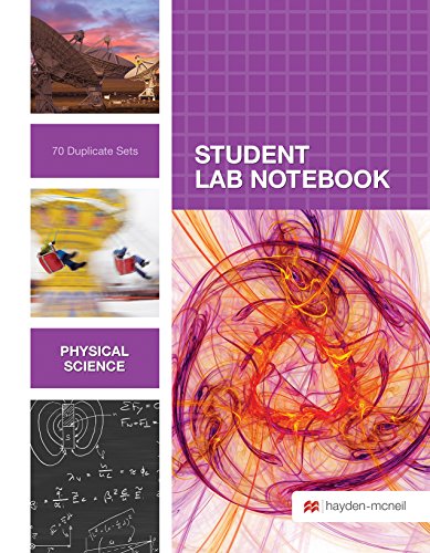 Physical Science Lab Notebook: Carbonless (70 Set) : Hayden-McNeil ...
