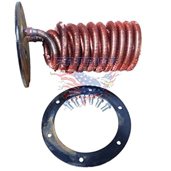 PEERLESS WATER BOILER DOMESTIC TANKLESS HOT WATER COIL. 5 GPM 8 ...