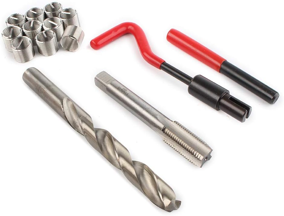 Amazon.com: GZYF Stripped Thread Helicoil Repair Tool Kit Metric Tool ...