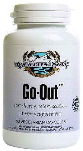 Go Out Relief Joint Formula and Uric Acid Support with Tart Cherry ...