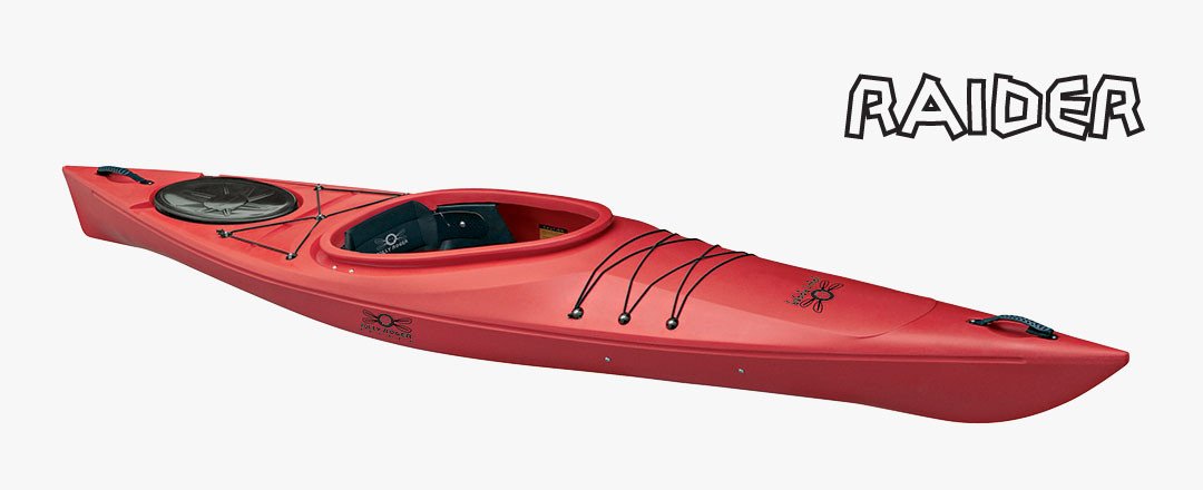 Jolly Roger Raider Solo Kayak, Red: Amazon.co.uk: Sports & Outdoors