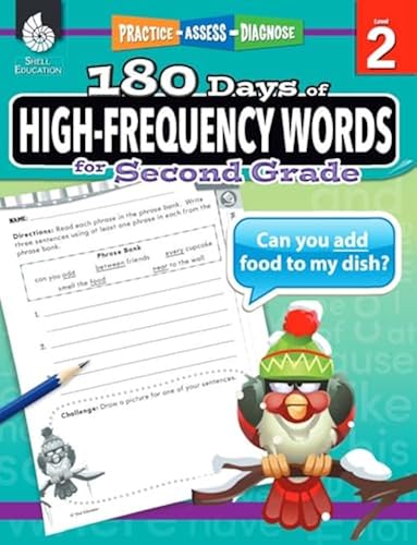 180 Days of High-Frequency Words for Second Grade - Learn to Read ...