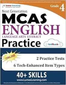 MCAS Test Prep: Grade 4 English Language Arts Literacy (ELA) Practice ...