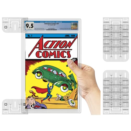 Comic Book Wall Display - 5 Pack Comic Book Display Shelf Slab Wall ...