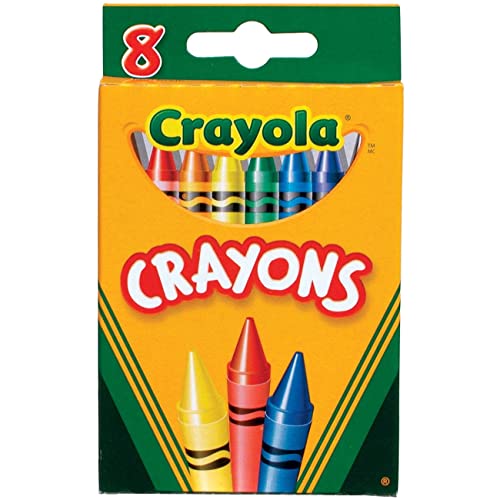 8 Pack Crayons, Classic Colors, Crayons For Kids, School Crayons ...