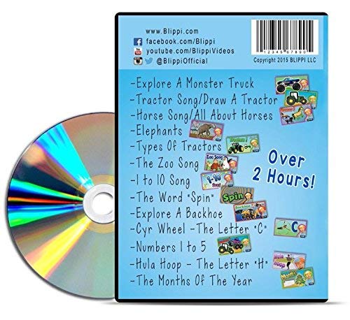 Blippi - Volume 1 DVD - Educational Videos for Toddlers | Pricepulse