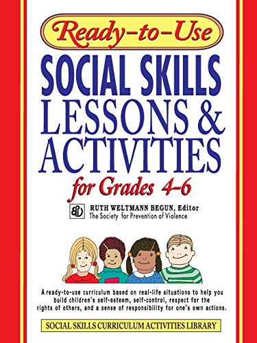 Ready to Use Social Skills Lessons Activities For Grades 4 6 