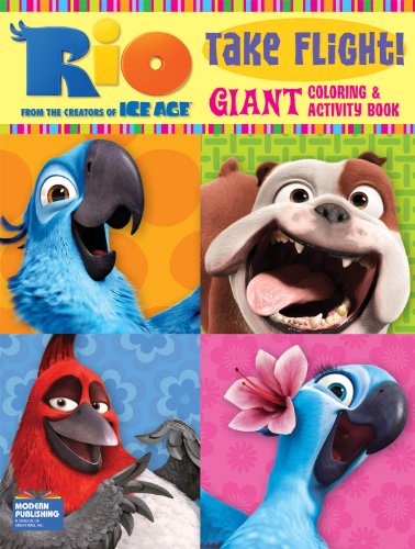 Rio Giant Coloring and Activity Book - Take Flight: Modern Publishing ...