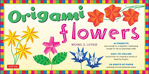 Origami Flowers Kit: Fold Lovely Daises, Lilies, Lotus Flowers and More ...