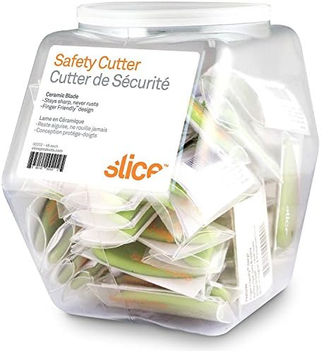 Slice 00200 Safety Cutter, Microscopic Ceramic Blade, Cuts Paper ...