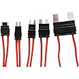 Amazon.com: 5packs Repair Car Fuse Holder Connector Extension Adaptor ...