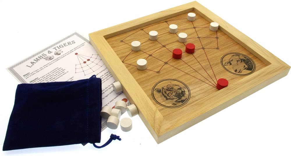 Brimtoy Lambs And Tigers Traditional Wooden Board Game Amazon co uk Toys Games brimtoy-lambs-and-tigers-traditional-wooden-board-game-amazon-co-uk-toys-games