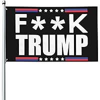Fu-Ck Trump Anti Trump Flag Fu-Ck Trump Anti Trump Yard Flag 3x5 Ft ...