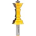 YONICO 16167 Elegant Chair Rail Molding Router Bit 1/2-Inch Shank ...