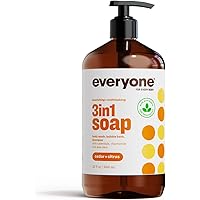 Amazon.com : Everyone for Every Body 3-in-1 Soap for Man, Cedar and ...