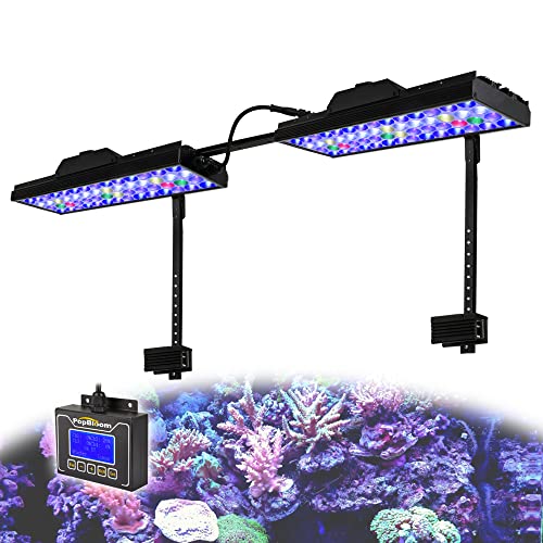 Mua PopBloom T40 Aquarium Light LED Reef, Full Spectrum LED Aquarium ...