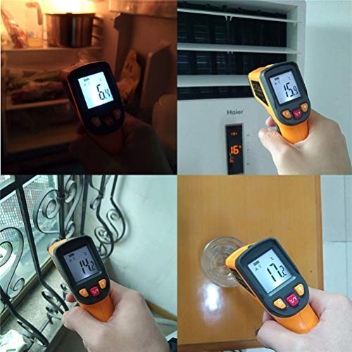 KETOTEK Digital Infrared IR Thermometer Gun Food Cooking -50℃~600℃ Non ...