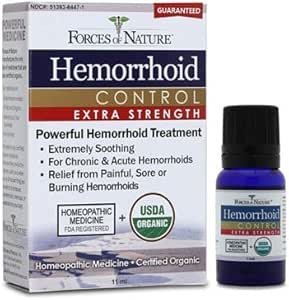 Amazon.com: New - Forces Of Nature Organic Hemorrhoid Control - Extra ...