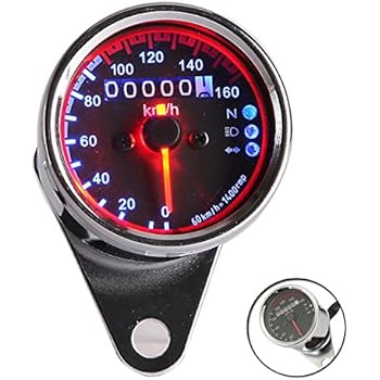 Amazon.com: Motorcycle Digital Mini Speedometer and Tachometer: Automotive