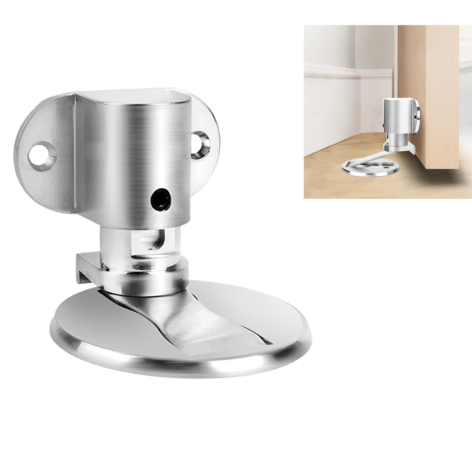 Floor Mount Magnetic Door Stopper-Invisible Magnet Door Stop, Easy ...