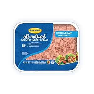 Butterball All Natural Fresh 98% Fat Free Extra Lean Ground Turkey, 1 ...