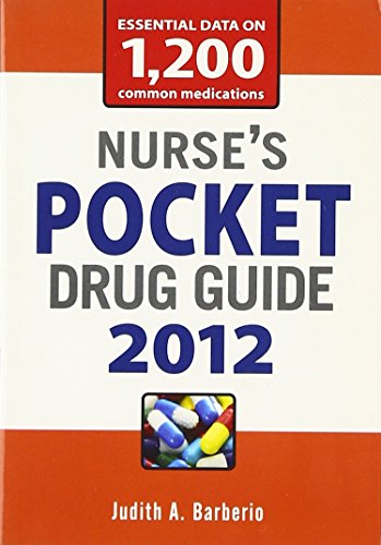 Nurse's Pocket Drug Guide 2012: 9780071769303: Medicine & Health ...