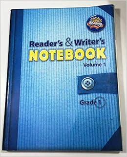 Reading 2011 Readers and Writers Notebook Grade1 Volume 1: Amazon.co.uk ...