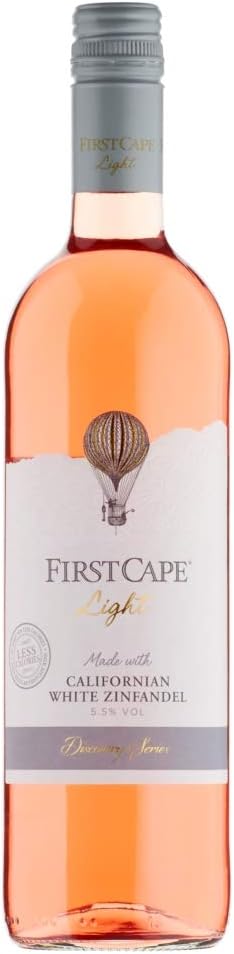 First Cape Light White Zinfandel Wine, 75 cl: Amazon.co.uk: Prime Pantry