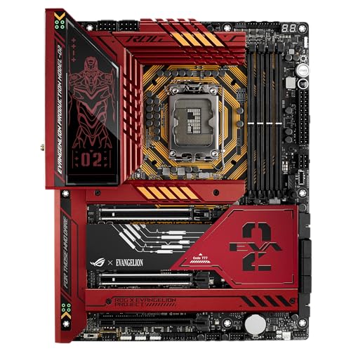 ASUS ROG Maximus Z790 Hero EVA-02 Edition LGA 1700(Intel® 13th &12th Gen) ATX Gaming Motherboard ...