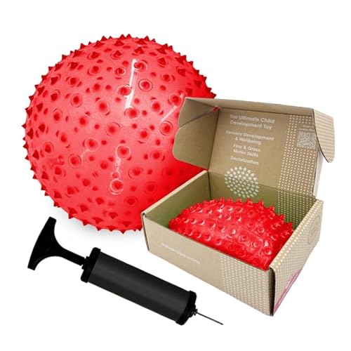 Edushape The Original Sensory Ball for Baby - 7" Deflated with Pump ...