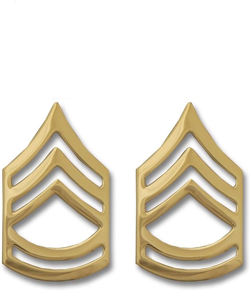 Amazon.com: SFC Army Enlisted Rank E-7, Sergeant First Class: Clothing