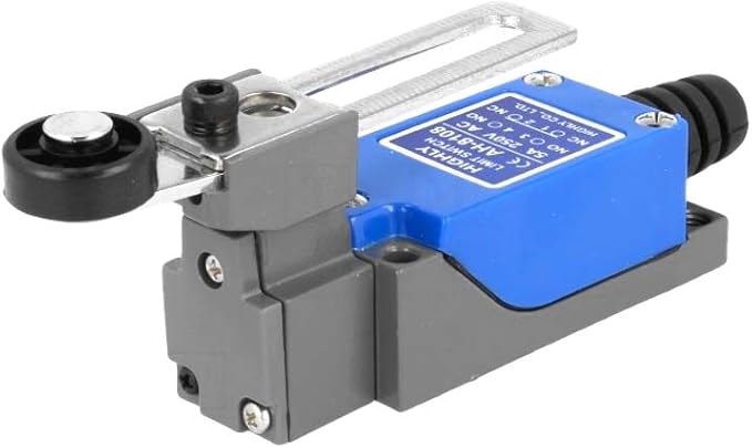 AH8108 Limit switch adjustable lever R 20-72mm, roller Ø18mm 5A HIGHLY ...