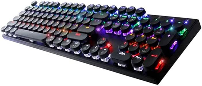 Amazon.com: ABKO HACKER K840 Mechanical Keyboard Blue Standard Keyboard: Computers & Accessories