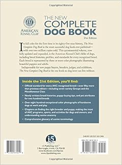 The New Complete Dog Book: Official Breed Standards and All-New ...