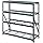 Whalen 4 Tier 77" (195cm) Industrial Storage Rack: Amazon.co.uk ...
