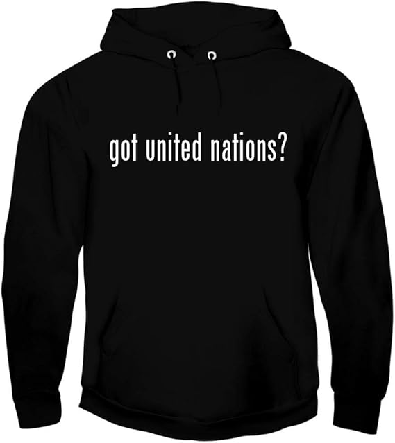 Amazon.com: got united nations? - Men's Soft Graphic Hoodie Sweatshirt ...