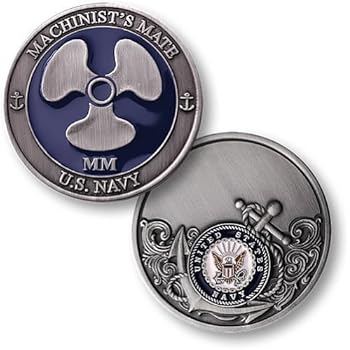 Amazon.com: Navy Machinist's Mate- Enamel: Toys & Games