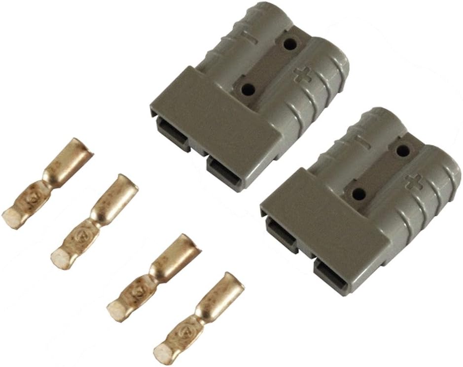 Batterie Stecker 175A 25 mm2 grau Set Steckverbinder für Gabelstapler ...