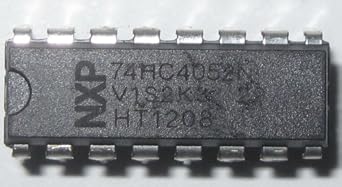 NXP 74HC4052N 74HC4052 - Dual 4-channel analog multiplexer ...