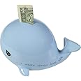 Amazon.com: Precious Moments Mightier Than The Waves Whale Money Bank ...