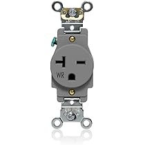 Leviton 15 Amp Commercial Grade Grounding Single Outlet,, 53% OFF