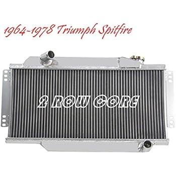 Amazon.com: Champion Cooling, 2 Row All Aluminum Radiator for Triumph ...