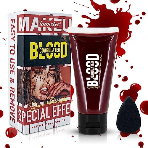 immetee fake blood gel blood gel fake blood vampire blood halloween ...