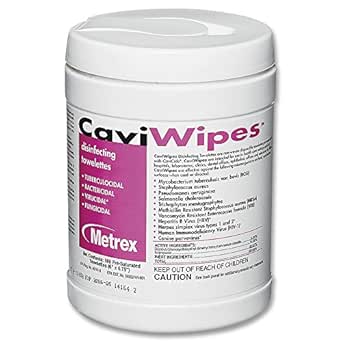 Amazon.com: CaviWipes - 6" x 6 3/4" Large (160): Industrial & Scientific
