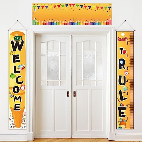 Back to School Banner Welcome Banner for First Day of School Welcome ...